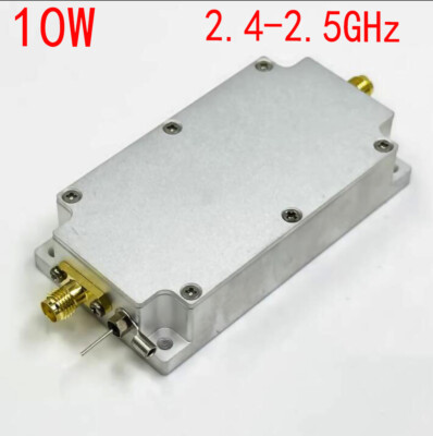 10W 24V~28V RF Power Amplifier 2400-2500MHz Output Output Gain 40dB | eBay