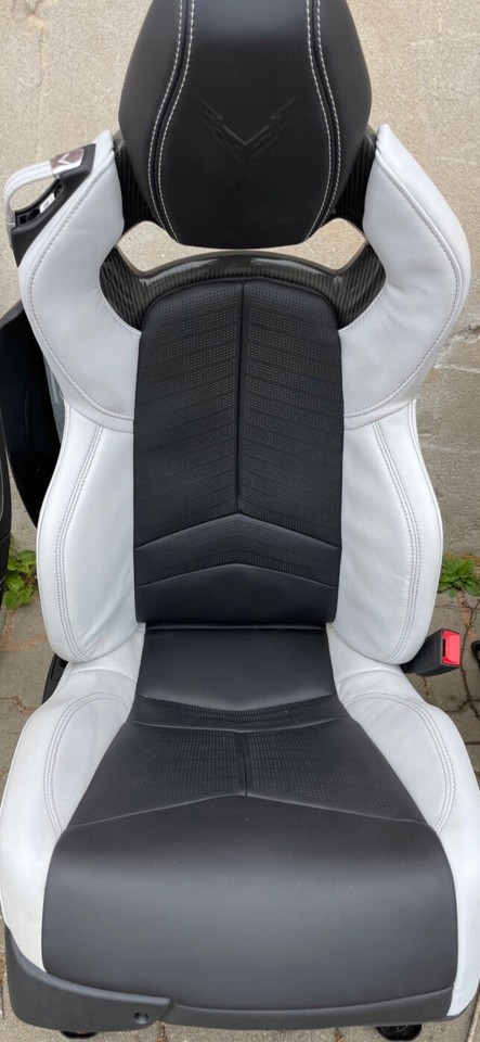 CHEVROLET CORVETTE C8 CARBON RECARO PERFORMANCE SEATS SITZE BOLSTERS | eBay