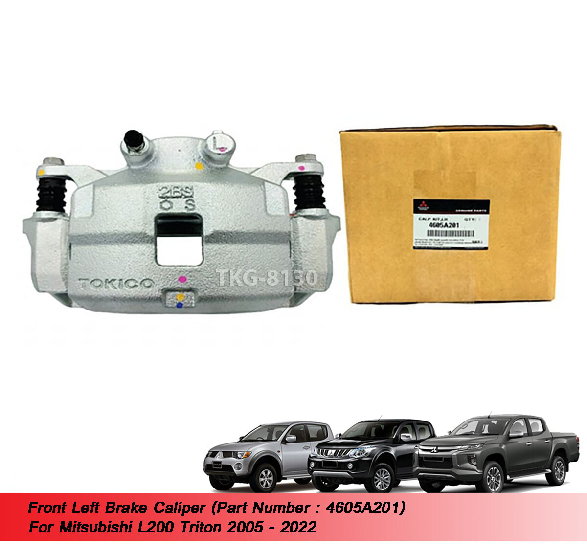 FL Brake Caliper 4605A201 For Mitsubishi L200 Triton 2005 - 2022 | eBay