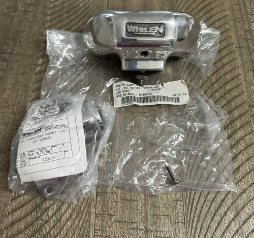 Whelen Harley Davidson Motorcycle 500 Series pedestal/bar mount chrome ...