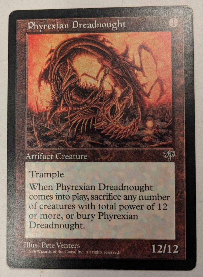 Phyrexian Dreadnought - Mirage - Magic The Gathering - MTG | eBay