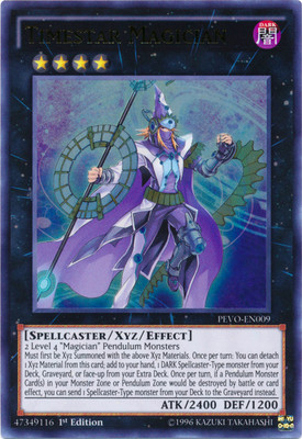 Yugioh Timestar Magician PEVO-EN009 Ultra Rare 1st Ed VLP | eBay