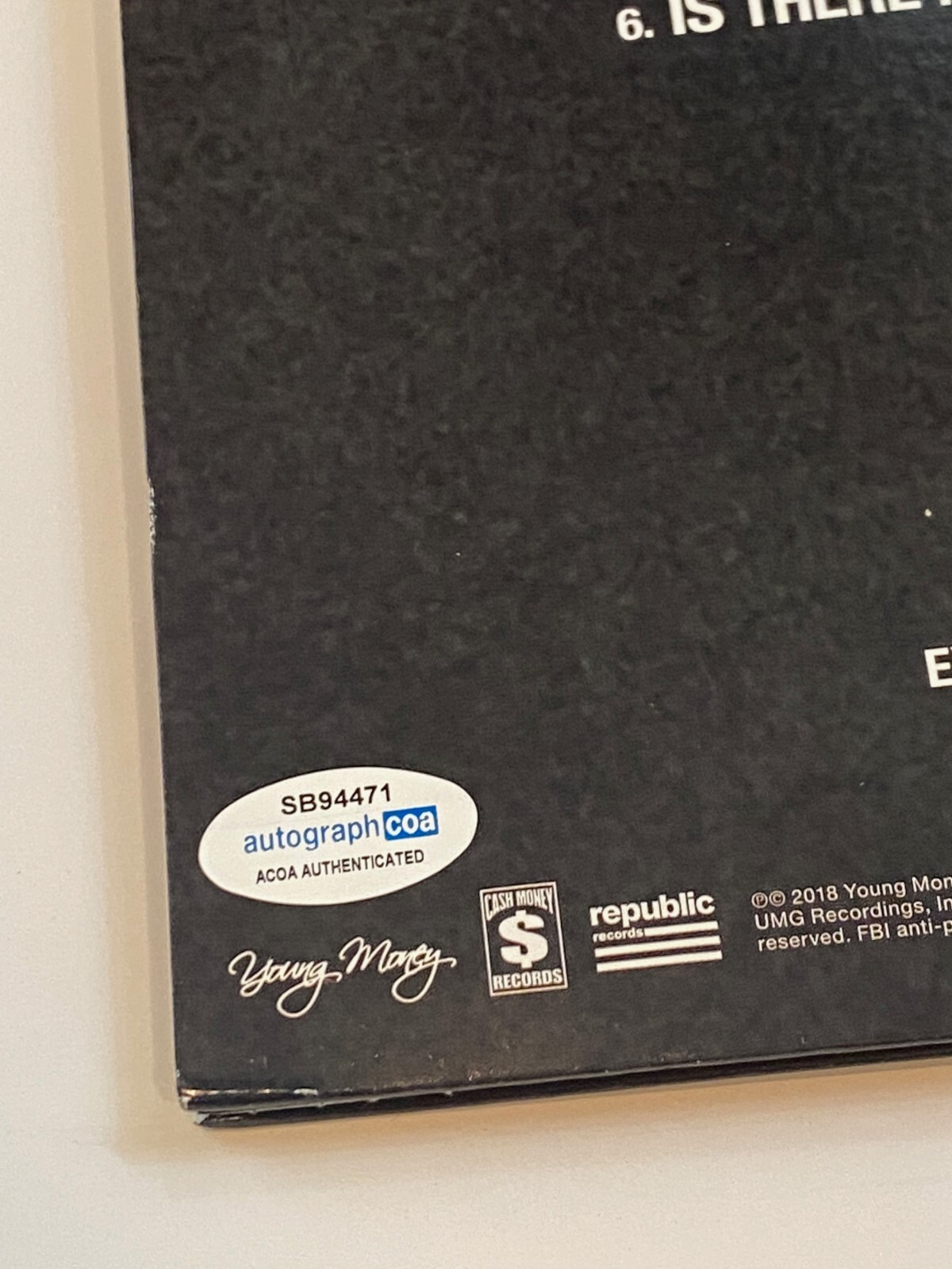 Drake Signed Autograph Scorpion Vinyl Record Album Aubrey Graham Rapper ...