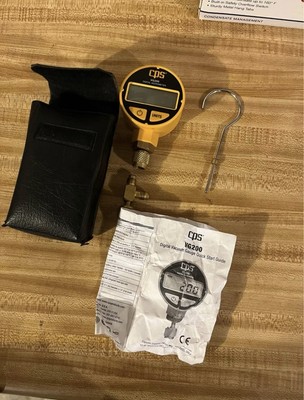 CPS VG200 Digital Vacrometer Micron Vacuum Gauge w/Case | eBay