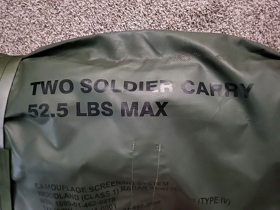 Tank Camouflage Screening System Woodland (Class 1) Radar Scattering ...