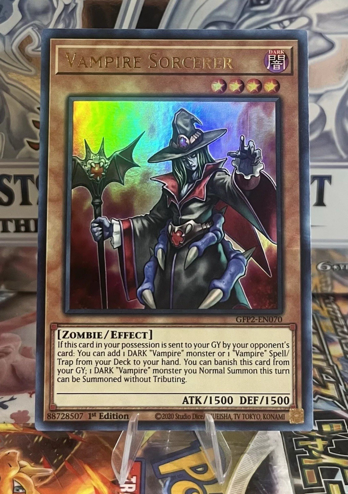 Yugioh Vampire Sorcerer GFP2-EN070 1st edition UR NM | eBay