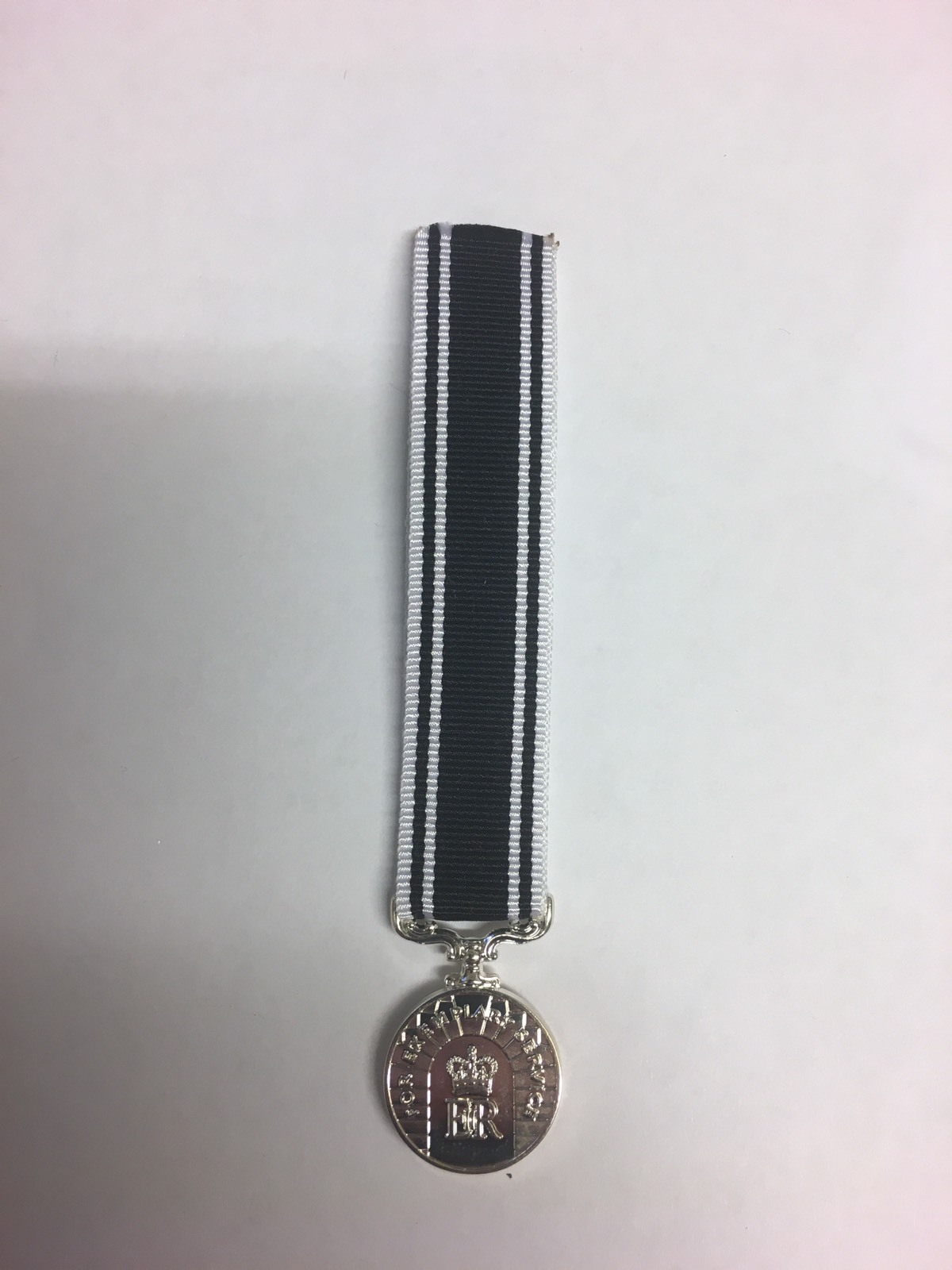 Prison Service Long Service Miniature Medal 6"ribbon Prison LSGC | eBay UK
