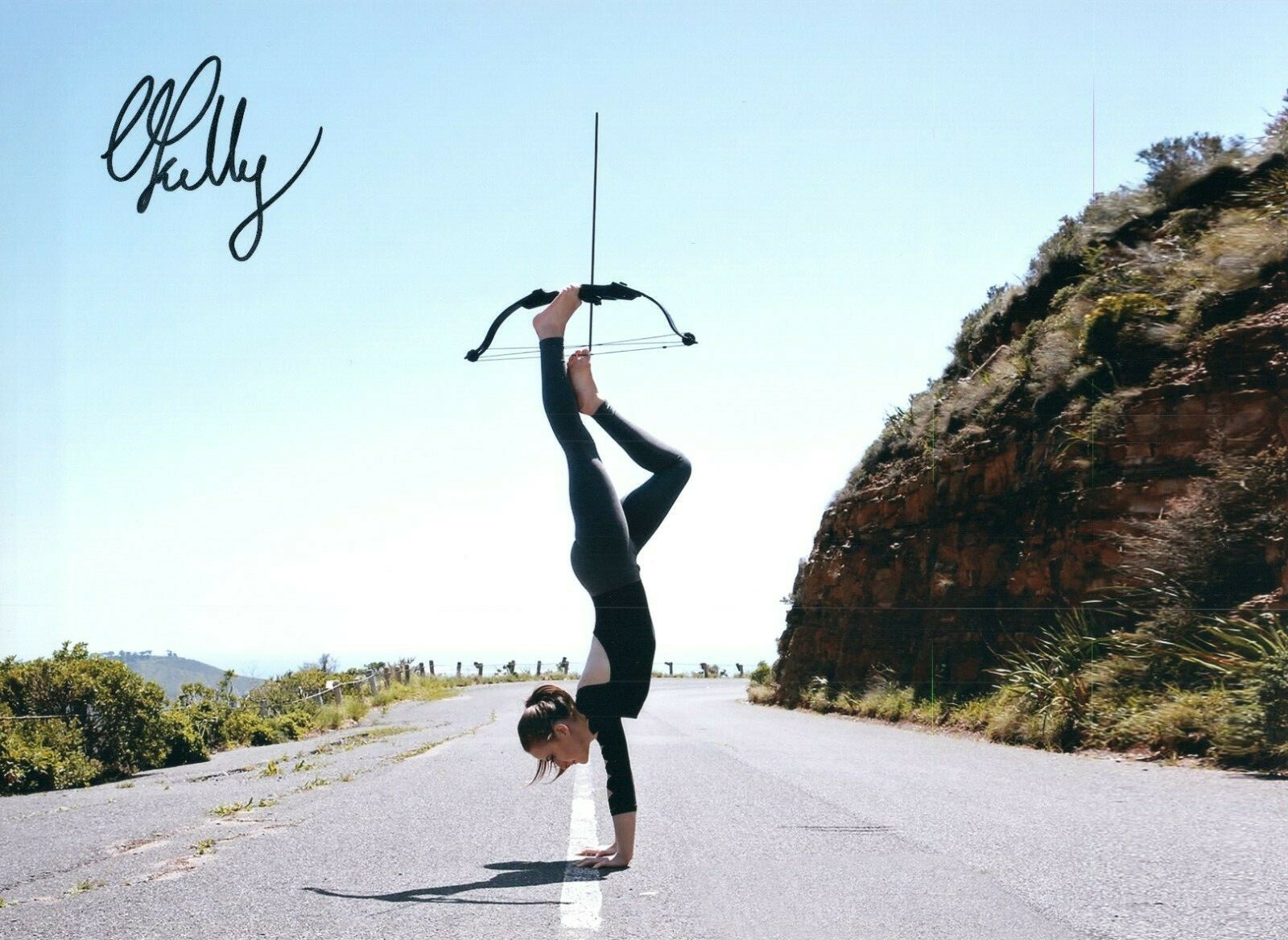 Orissa Kelly Signed 8x10 Photo #261 Archery Contortionist Britain's Got ...
