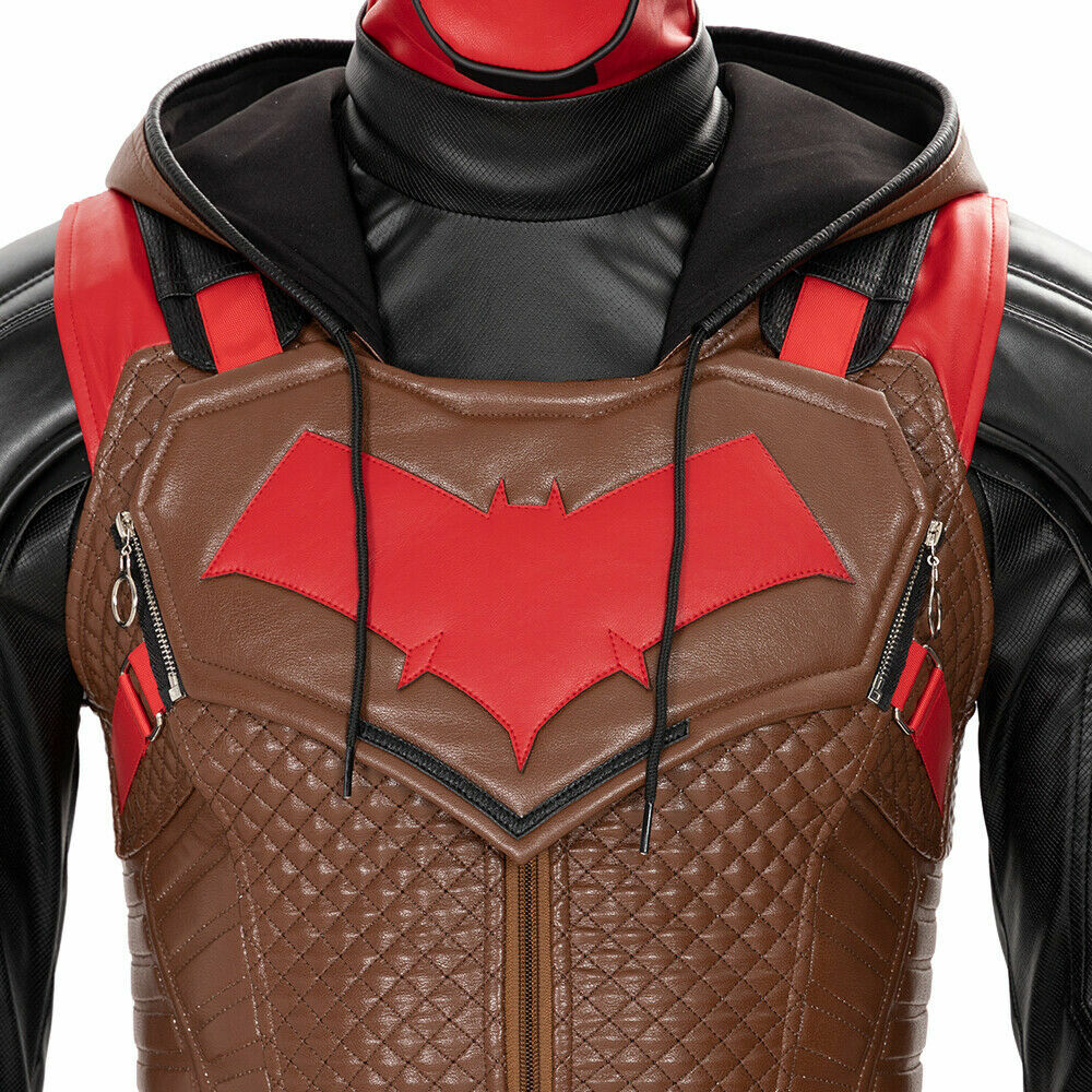 Gotham Knights Red Hood Cosplay Costume Jason Todd Batman Halloween ...