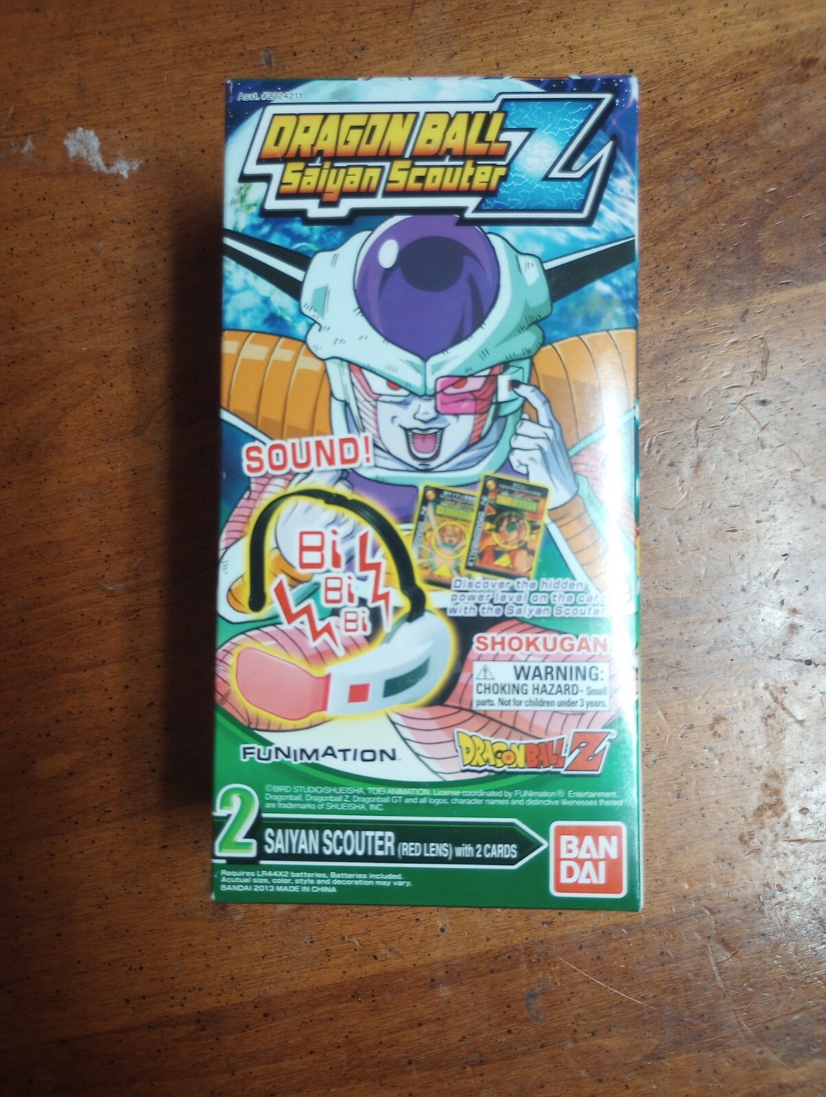 Dragon Ball Z Saiyan Scouter Red Lens BRAND NEW Used Green Lens Scouter ...