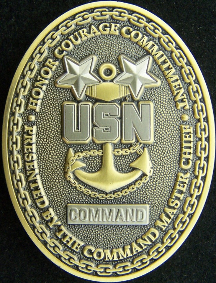 USS Nimitz CVN 68 Command Master Chief Challenge Coin | eBay