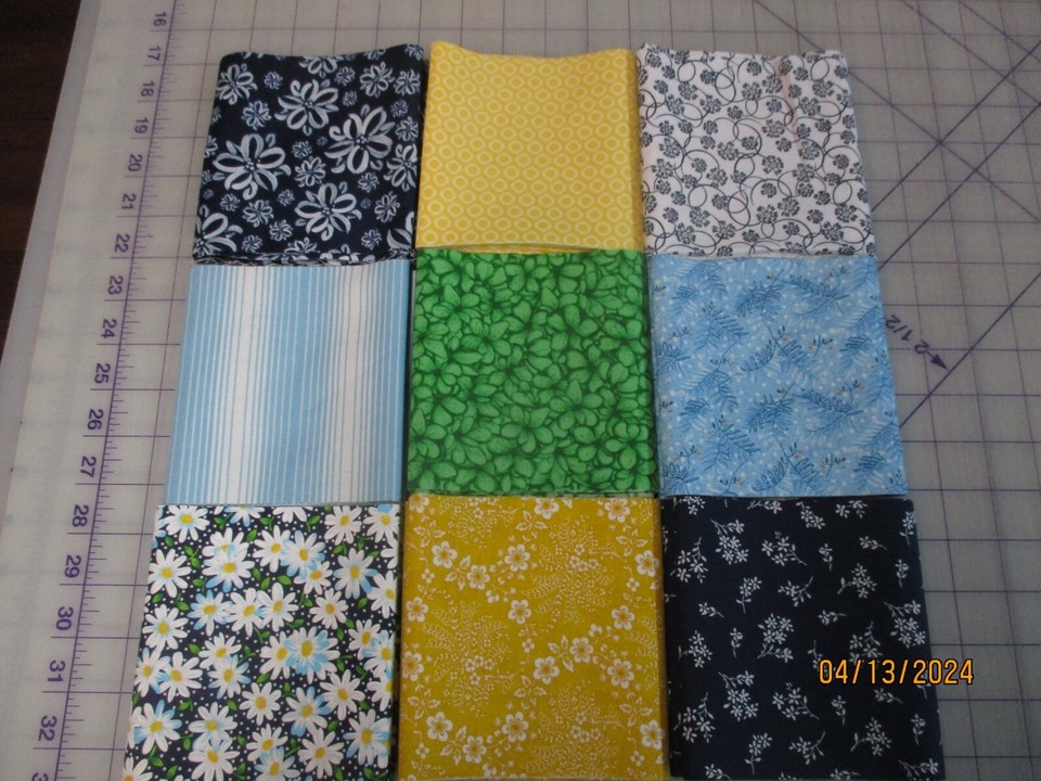 Awesome Daisies Disappearing 9 Patch Quilt Top Kit | eBay