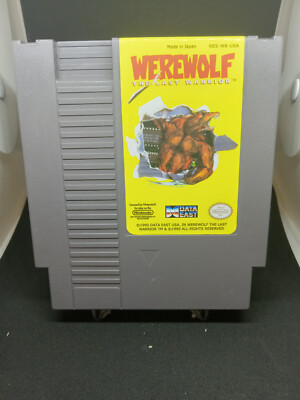Werewolf The Last Warrior (Nintendo NES 1990) Reconditioned! Authentic ...