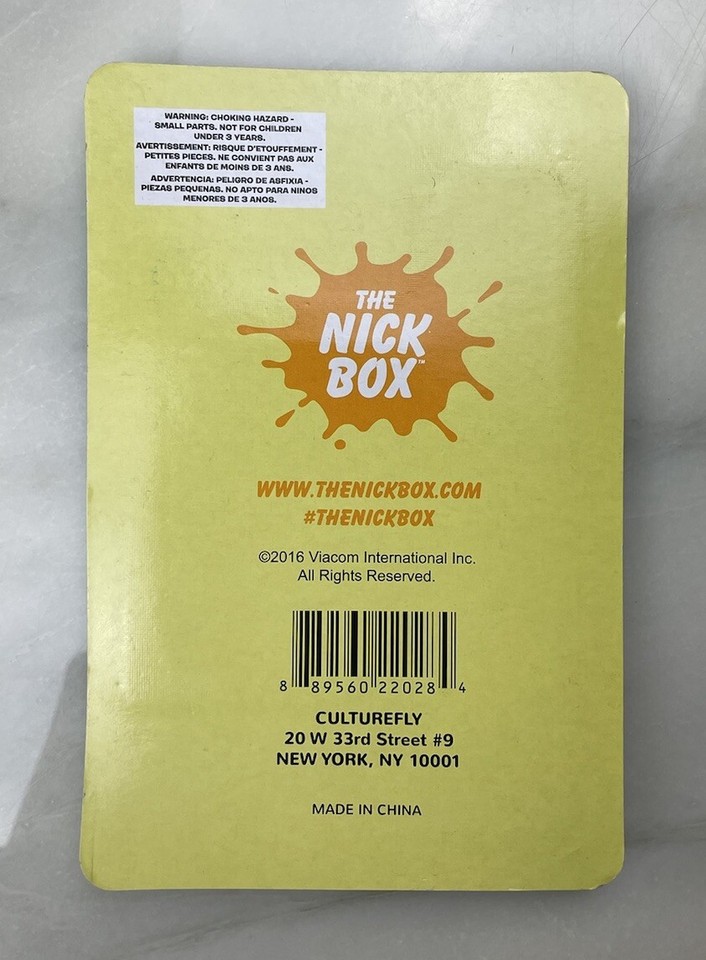 The Nick Box Make Your Own Stick Stickly Figure Nickelodeon 90's 2016 ...
