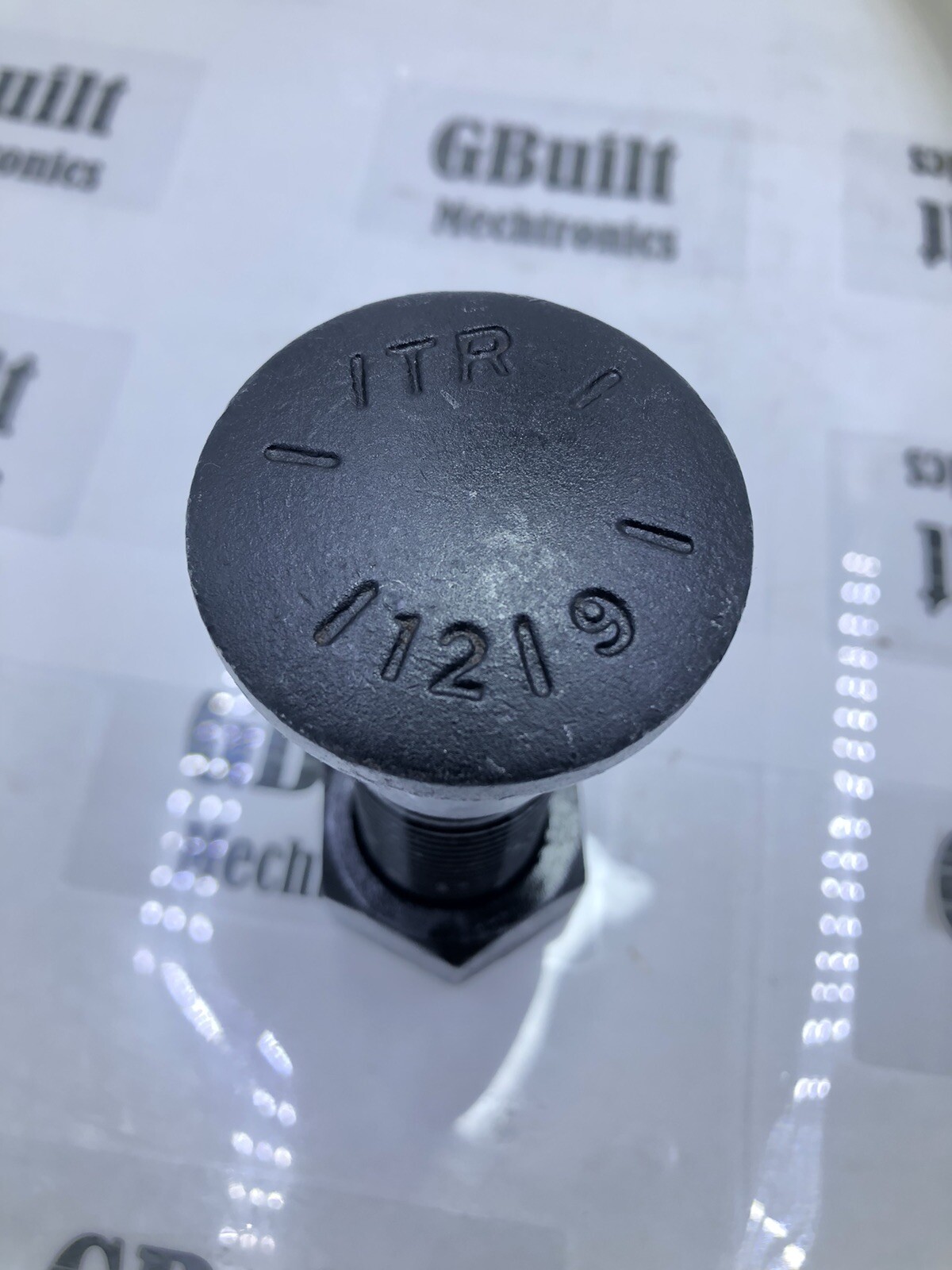 Lot Of 10 ITR 12/9 4.5” & 3.5” Bolts X 1.25” Diameter Heavy Machine ...