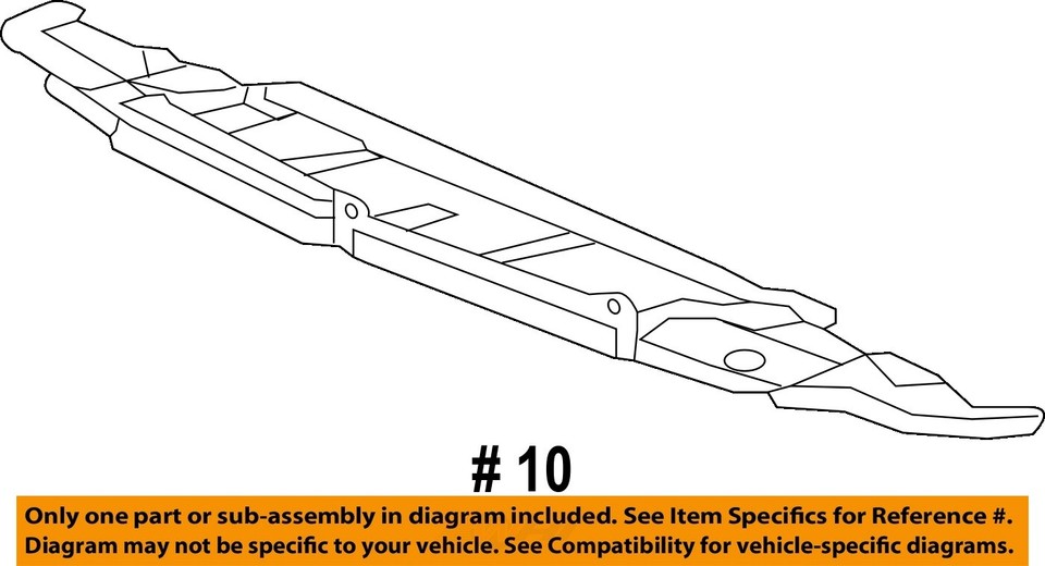 HONDA OEM 16-17 Accord Bumper Components-Extension Panel 71105T2FA50 | eBay