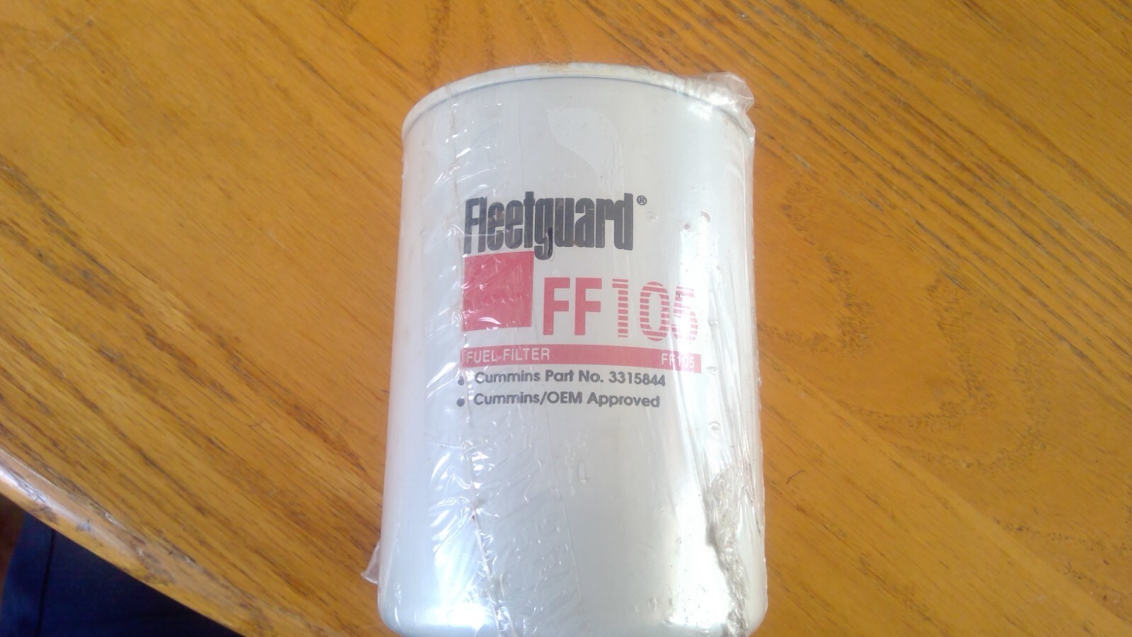 FLEETGUARD FF108 - Fuel filter cross reference