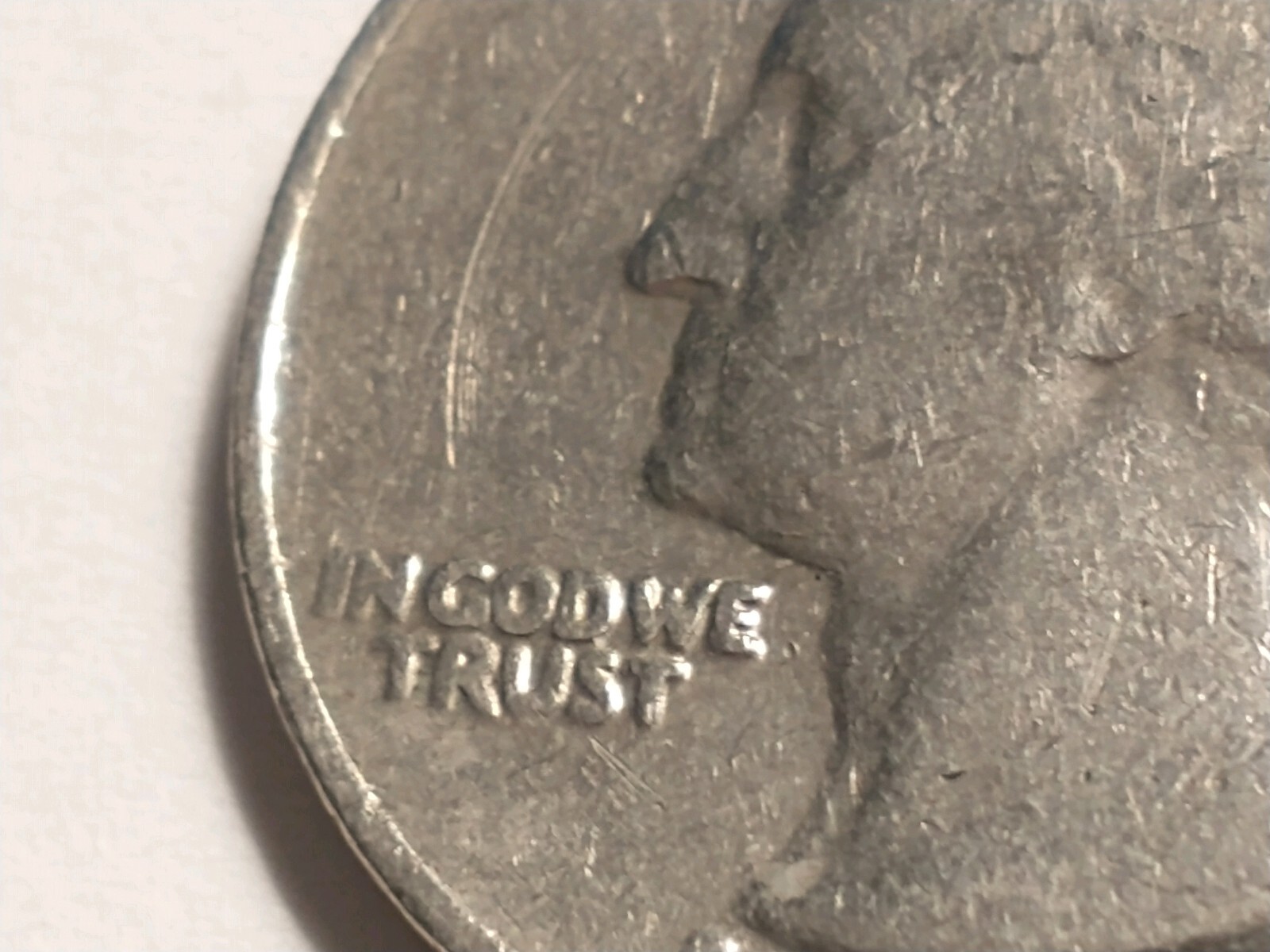 1971 Quarter Error In Rim On Edge, front and back and filled in A"s ...