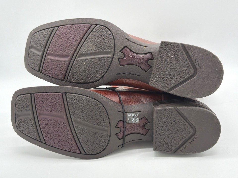 Ariat Womens Western Boots With Shock Shield Cushion Heel Strike ...