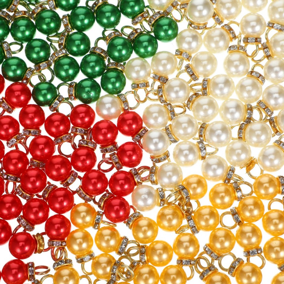 200 Pcs Christmas Ball Tree Ornaments Hanging Balls Decorations Baubles ...