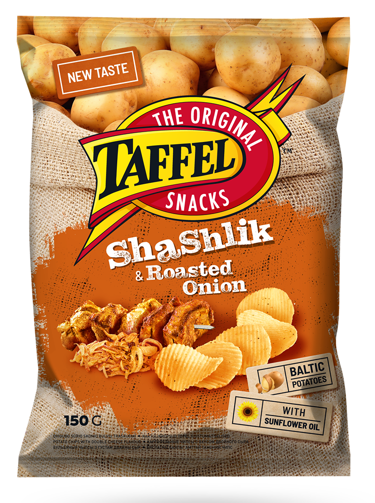 TAFFEL Potato Chips Variety Popular European Snacks Crisps New Flavors ...