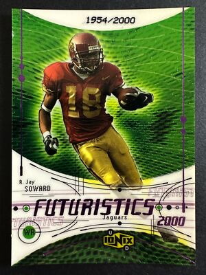 R. Jay Soward 2000 UD Ionix Futuristics Football Card /2000 Jaguars ...
