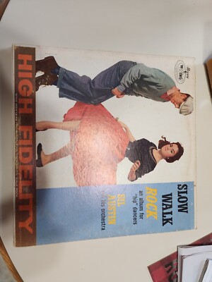 SIL AUSTIN Slow Walk Rock An Album for Hip Dancers LP MERCURY MONO DG ...