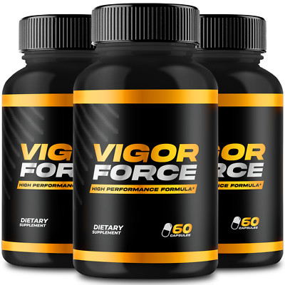 Vigor Force pills 4 ED 180 caps BIGD Vigor Force supplement capsules (3 Bottles) | eBay
