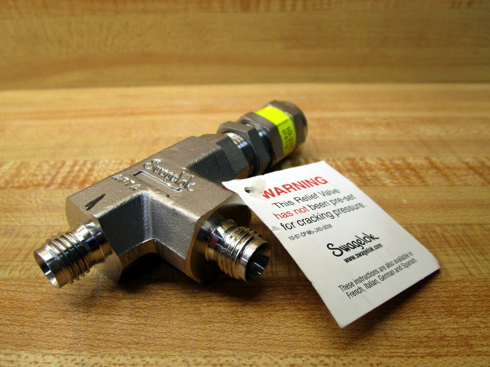 Swagelok SS-RL3S4 Proportional Relief Valve, Low Pressure,, 45% OFF