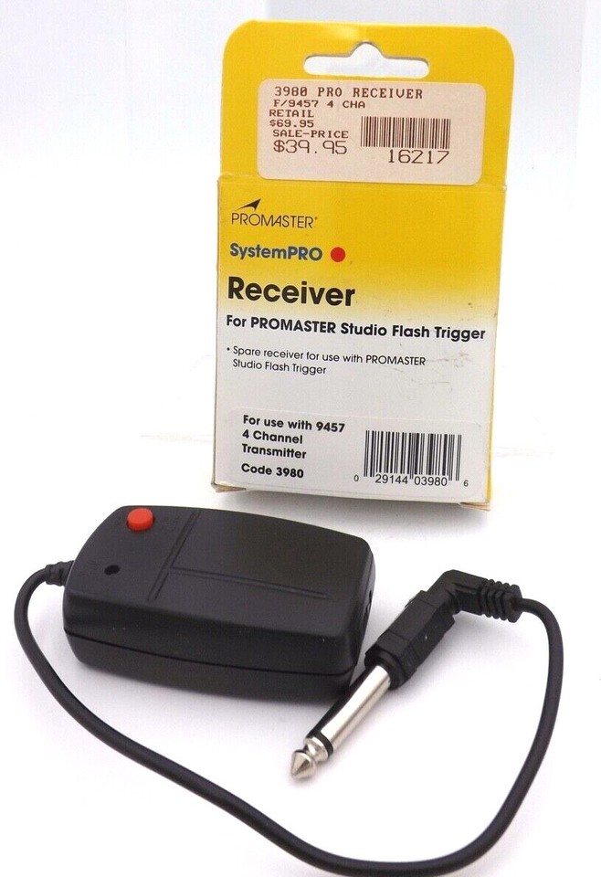 Promaster Receiver for Promaster studio Flash Trigger | eBay