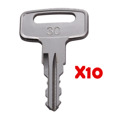 10 Key Wacker Trench Roller and Heavy Equipment Ignition Keys 160431 | eBay