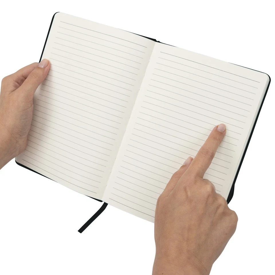 A5 Hardback Lined Notebook Ruled Notepad Notes Diary Journal Premium ...