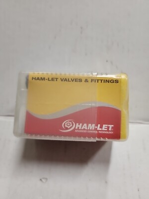 Ham-Let Needle Valve 3/8", H-300-SS-L-R-3/8-RS, Ref Swagelok | eBay