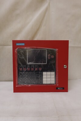Siemens RCC-3 Fire Alarm Annunciator Remote Command Center - NOS - Free ...