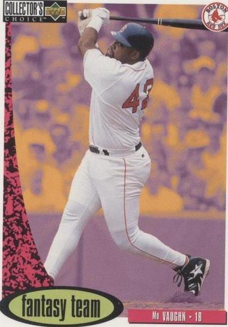 1996 Upper Deck Collector's Choice - Fantasy Team Mo Vaughn #273 for ...