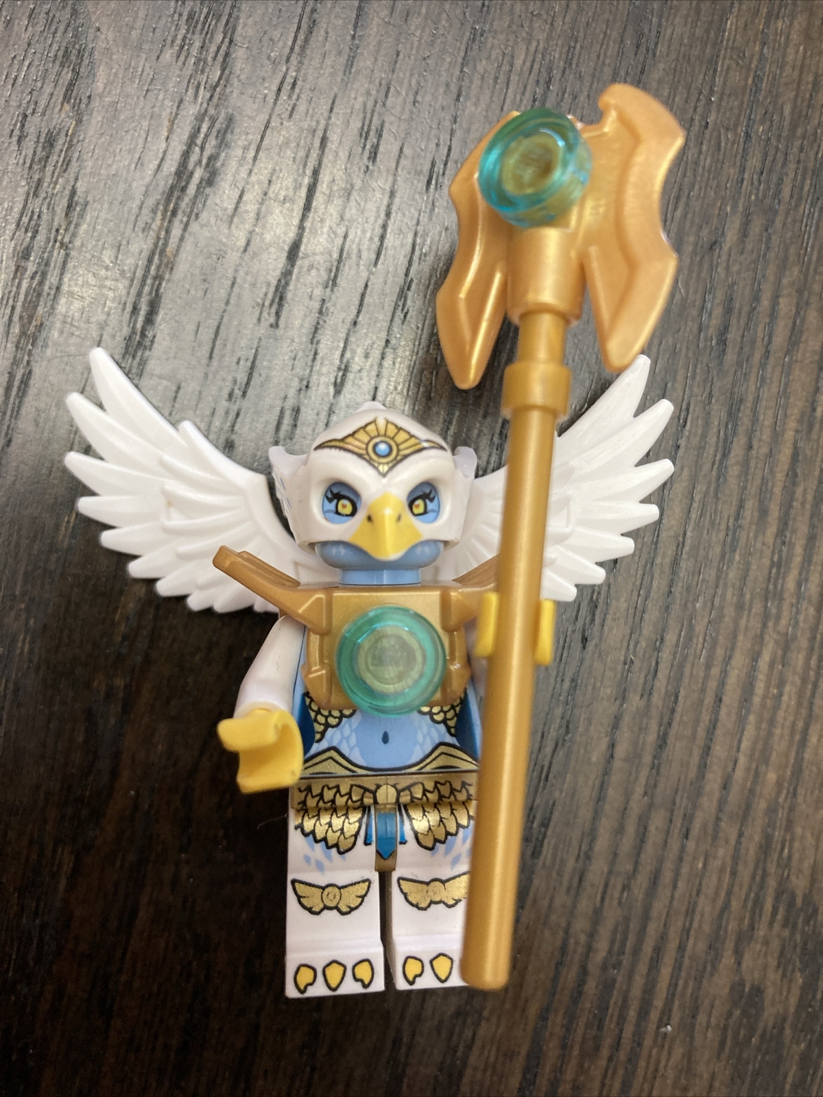 Lego Legends Of Chima Eris Minifigure Light Armor, Staff Eagle | eBay