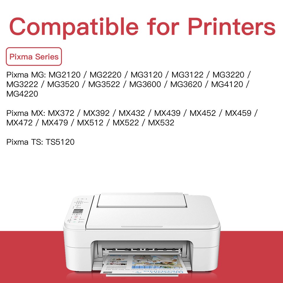 PG-240XL CL-241XL Ink Cartridges for Canon Pixma MG3620 MX372 MG3520 ...