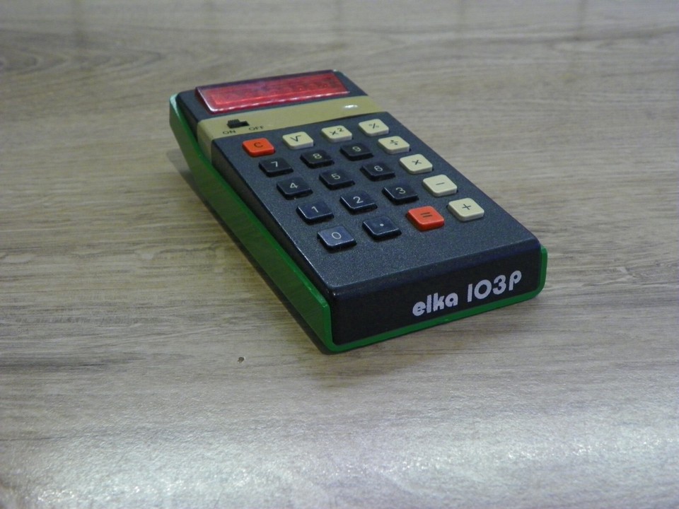 Lot 2pcs. VTG Rare ELKA 101/103P electronic calculators, Soviet Union ...