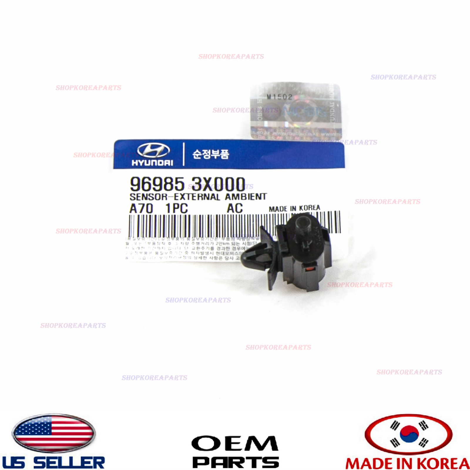 Genuine Air Ambient Temperature Sensor 2006-2024 Genesis Hyundai Kia ...