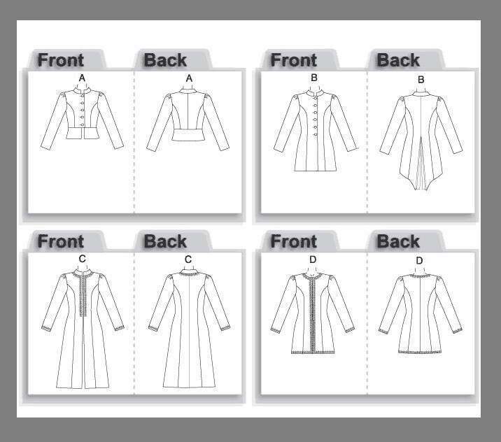 Tailcoat Pattern Women