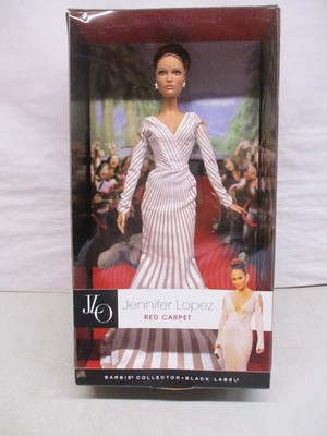 2013 Barbie Collector Black Label Jennifer Lopez Red Carpet | eBay