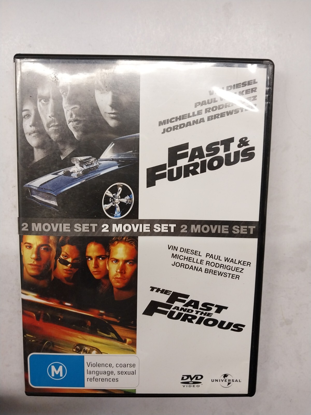 Fast & Furious / The Fast and the Furious (DVD) 2 Movie Set Reg 4 bh400 ...