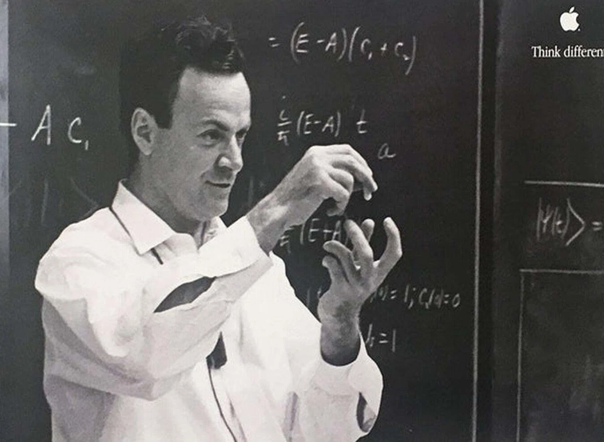 Richard Feynman Poster