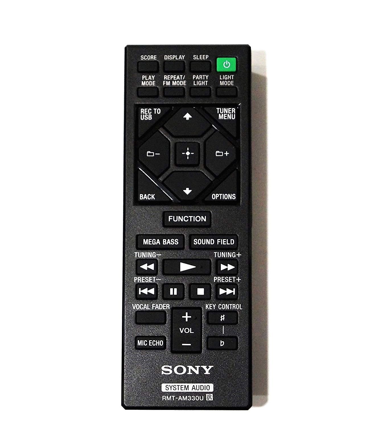 New OEM Sony Remote RMT-AM330U For HCD-SHAKE10 SHAKE-30 With batteries ...