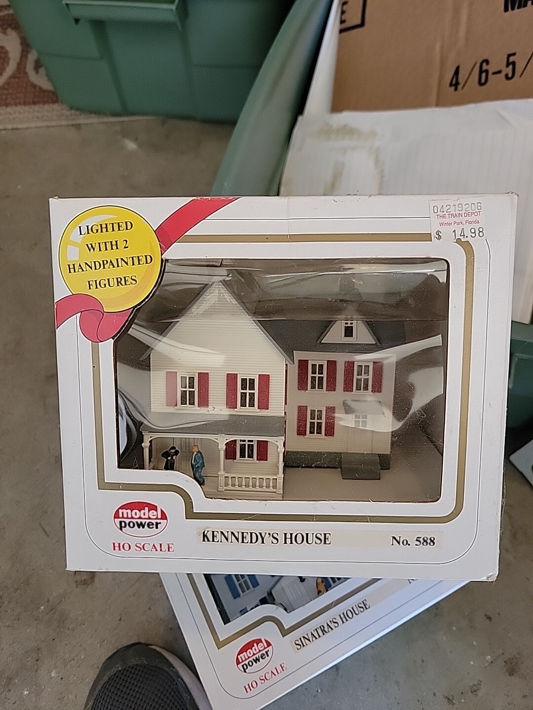 MODEL POWER BUILT UP BUILDING HO SCALE - KENNEDY'S HOUSE No. 588 ...