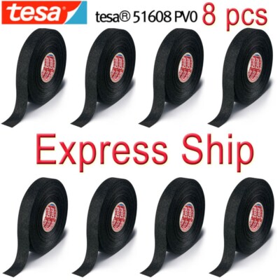 8pcs Tesa Tape Original Isoband 51608 19mm X 15m Adhesive Wiring Loom ...