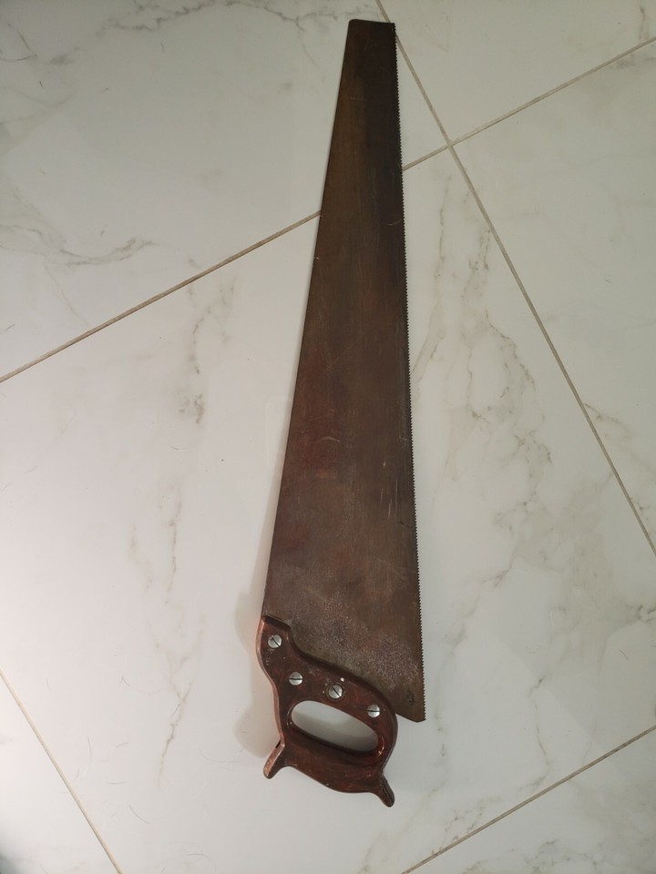 Disston & Sons 26" 10 TPI Crosscut Hand Saw with Disstonite Handle | eBay