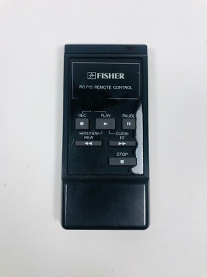FISHER Remote Control RC715 Vintage Compatible Models: RTRC715, RC715 ...