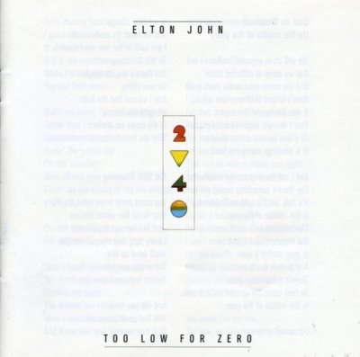 Elton John - Too Low For Zero [CD] 731455847529 | eBay UK