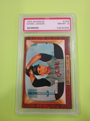 1955 Bowman Baseball #193 Howie Judson PSA 8 | eBay